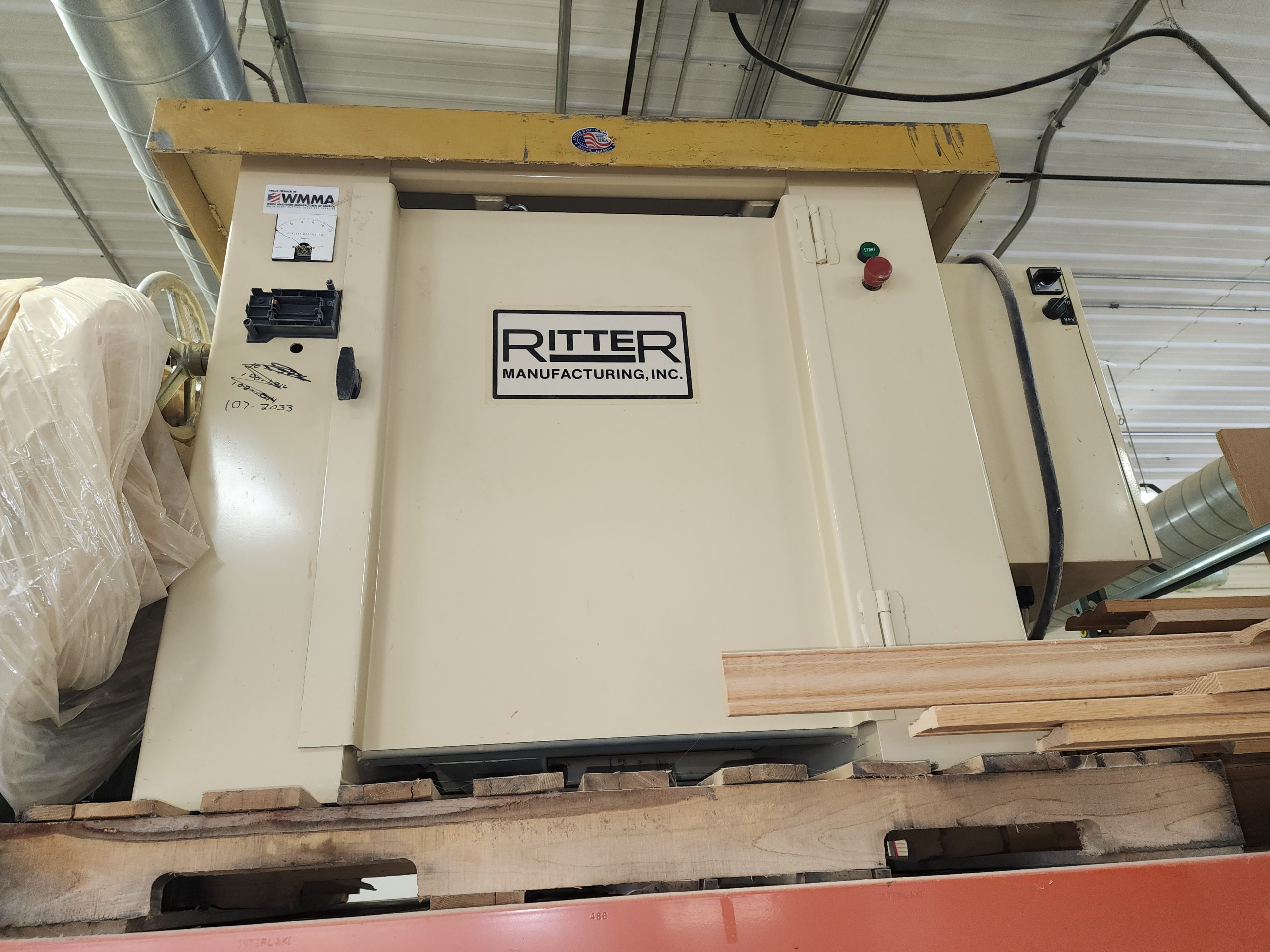 Ritter Heavy Duty Spindle Shaper | Black Hawk Machinery Sales